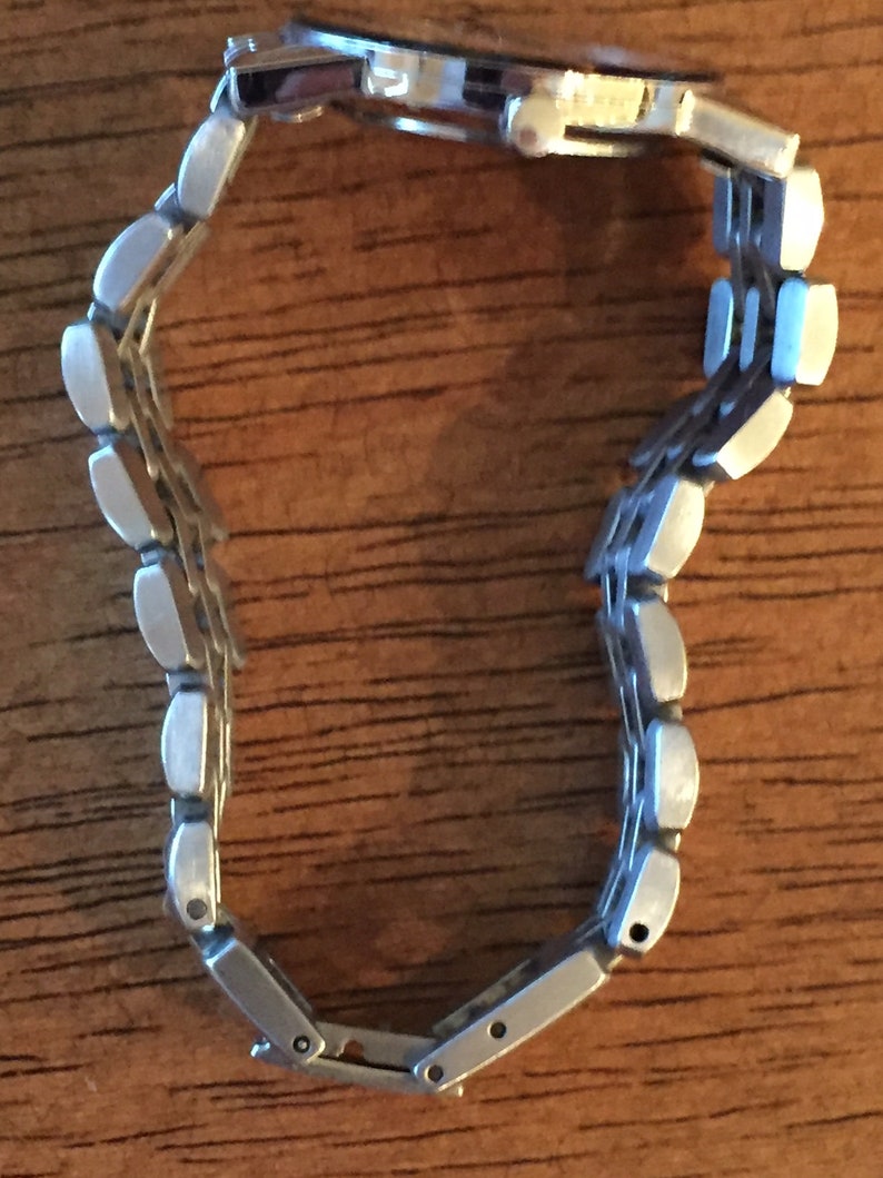 Jacques Edho Paris SWISS Ladies Watch Blue Dial No Numbers | Etsy