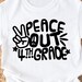 Peace Out 4th Grade SVG: Last Day of School Cut File - Etsy