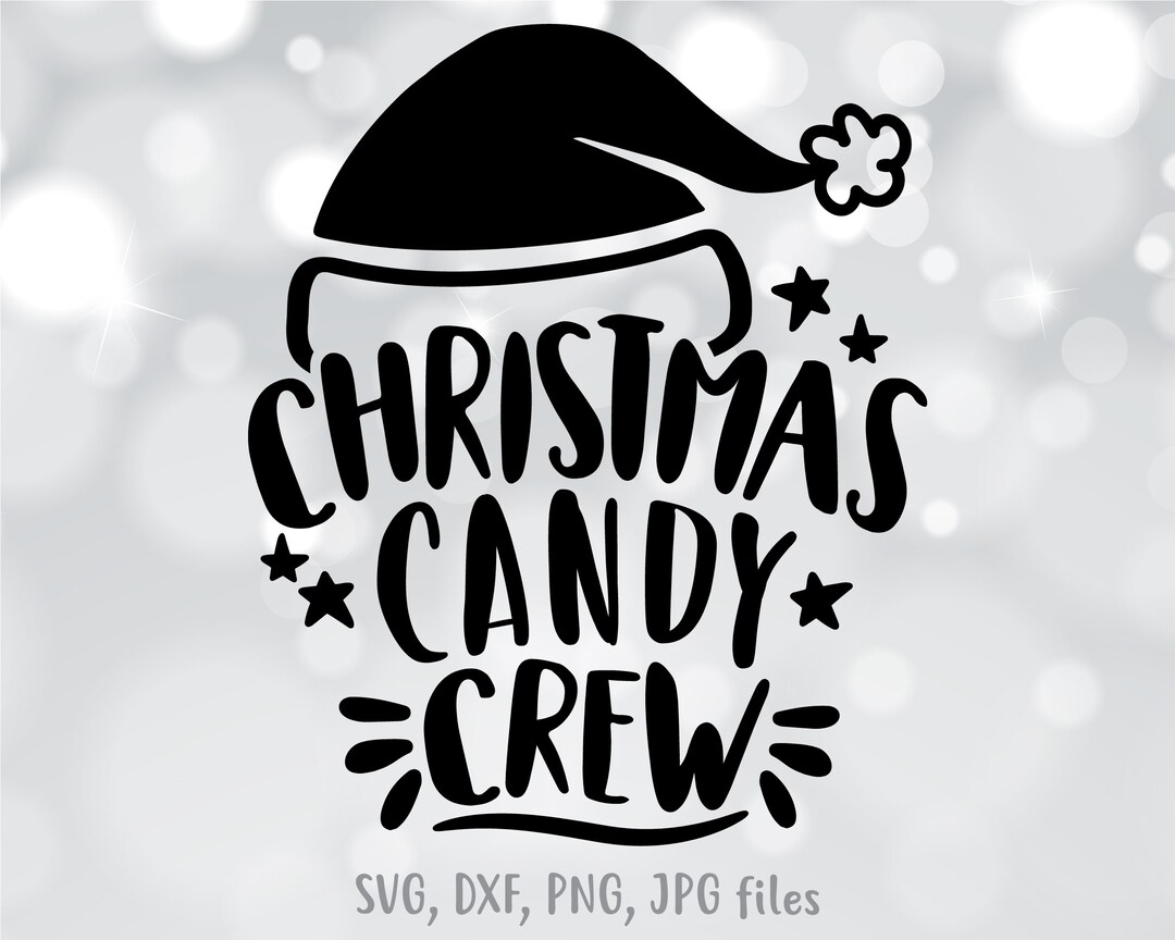Christmas Candy Crew Svg, Christmas Svg, Family Holiday Svg, Family ...