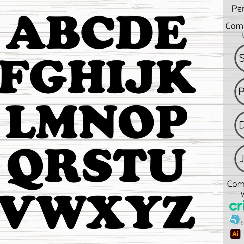 Puzzle Letters Alphabet - Etsy