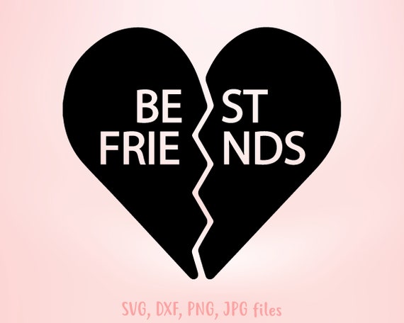 Broken Friendship Heart