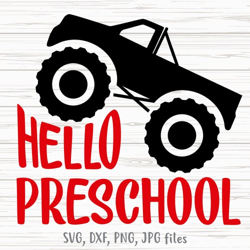 Ready to Crush Preschool Svg Back to School Svg Monster | Etsy