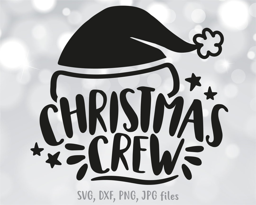 Christmas Crew SVG, Family Matching Shirt Design (digital Download) - Etsy