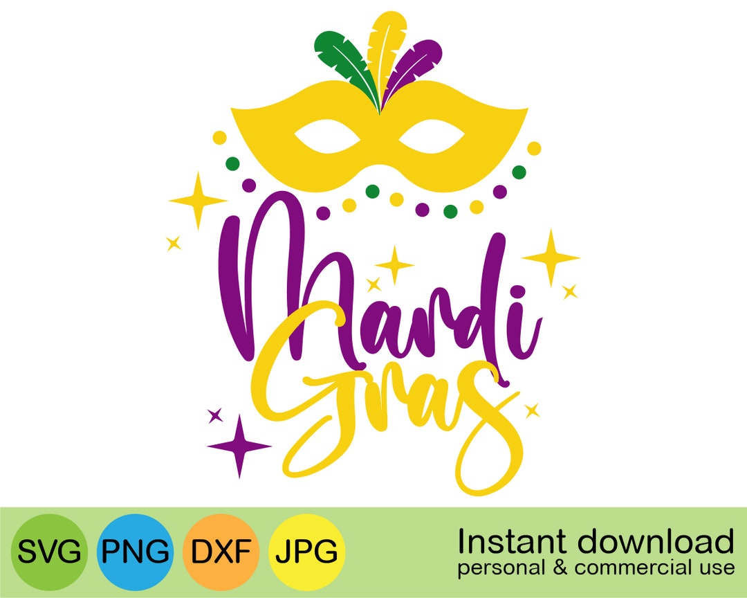 Mardi Gras Svg, Fat Tuesday Svg, Fleur De Lis Svg, Nola Mask Svg, Mardi ...