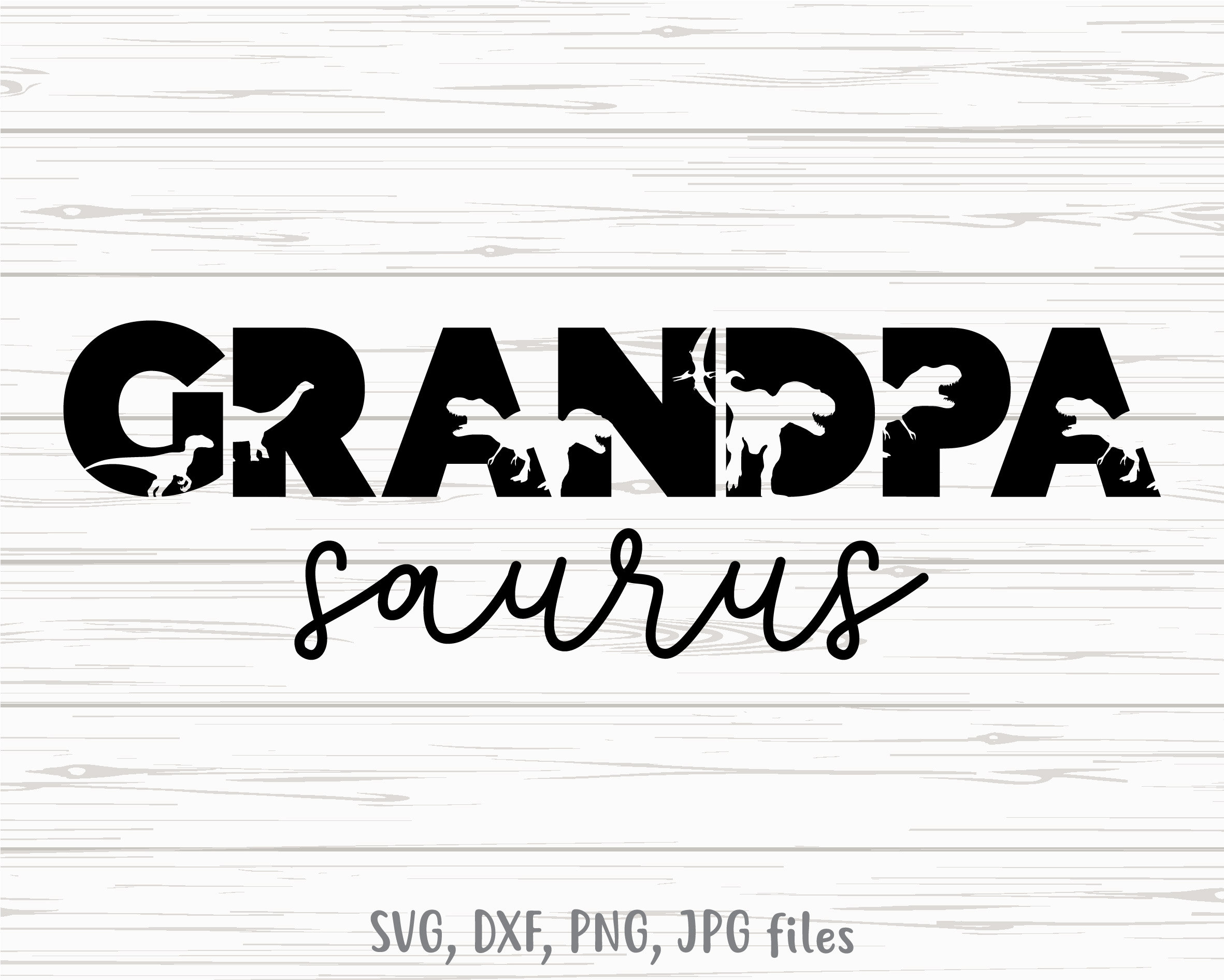 Grandpa Saurus SVG, Family Dinosaur Svg, Grandpasaurus Svg, T-rex Svg ...