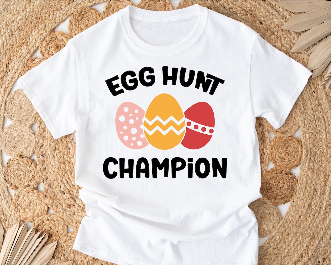 Egg Hunt Champion Svg, Easter Egg Hunt Svg, Kids Easter Svg, Easter ...