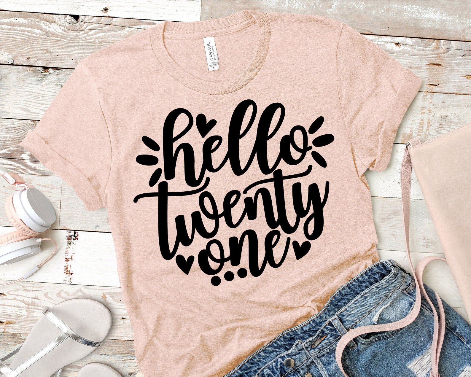 Hello Twenty One Svg 21st Birthday Svg Hello 21 Svg 21 - Etsy