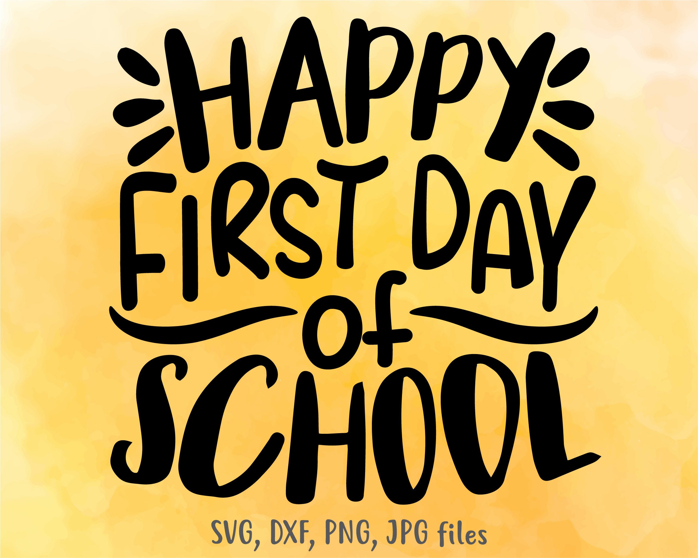 Happy First Day Of High School