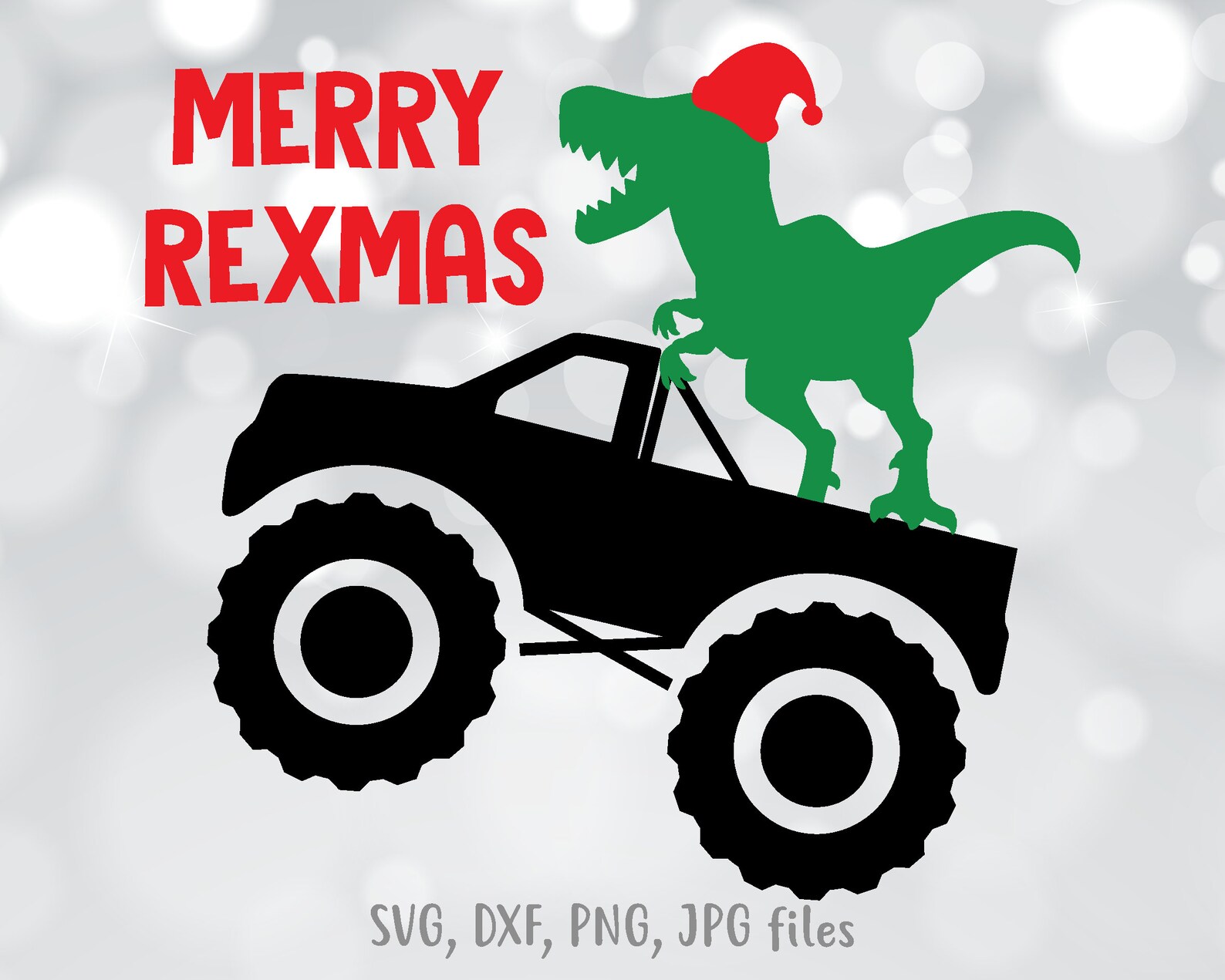 Merry Rexmas Svg, Christmas Dinosaur Svg, Boy Christmas Svg, Monster ...