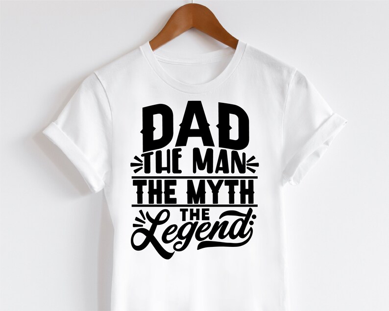 Dad the Man the Myth the Legend Svg Fathers Day Svg Dad Svg - Etsy