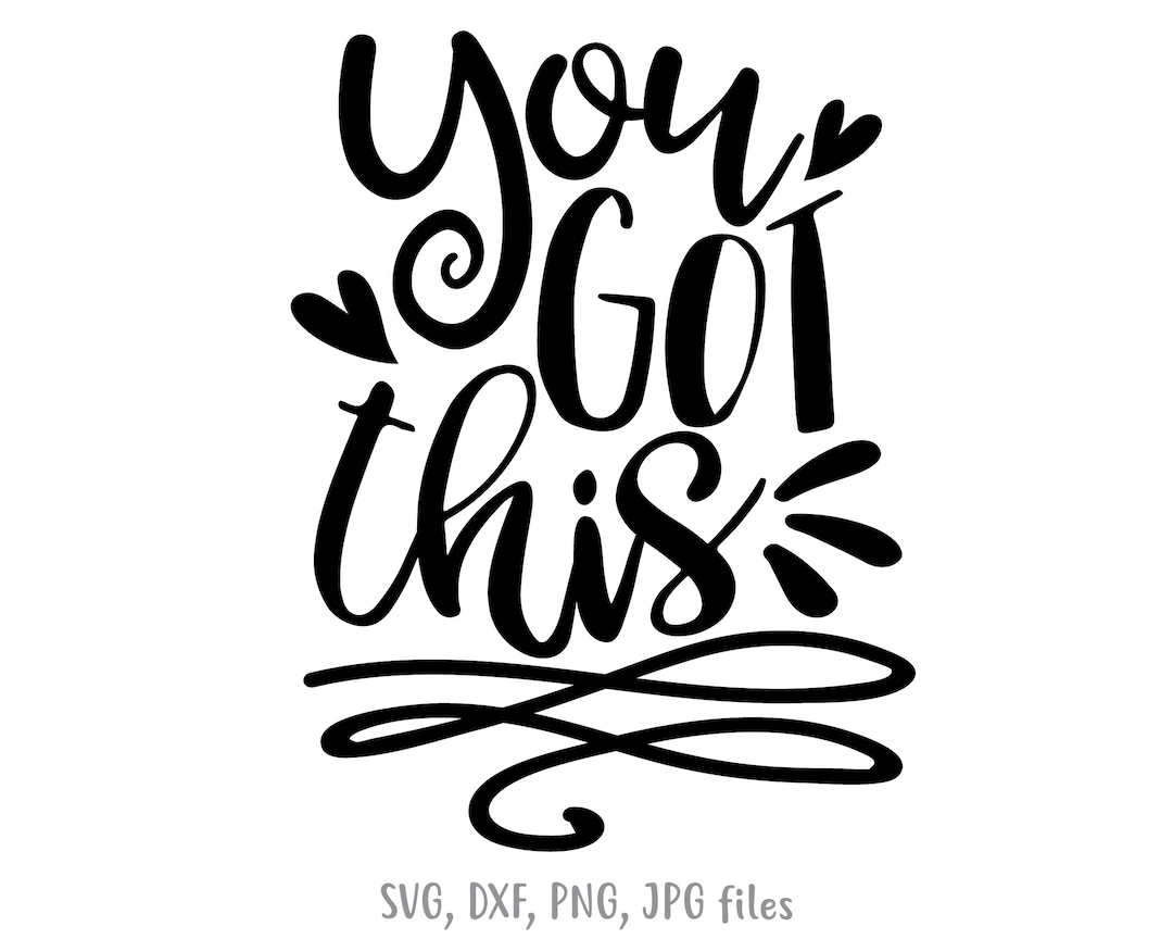 You Got This Svg, Motivational Svg, Inspirational Svg, Women Workout ...