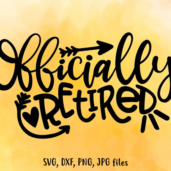 Retirement Svg - Etsy
