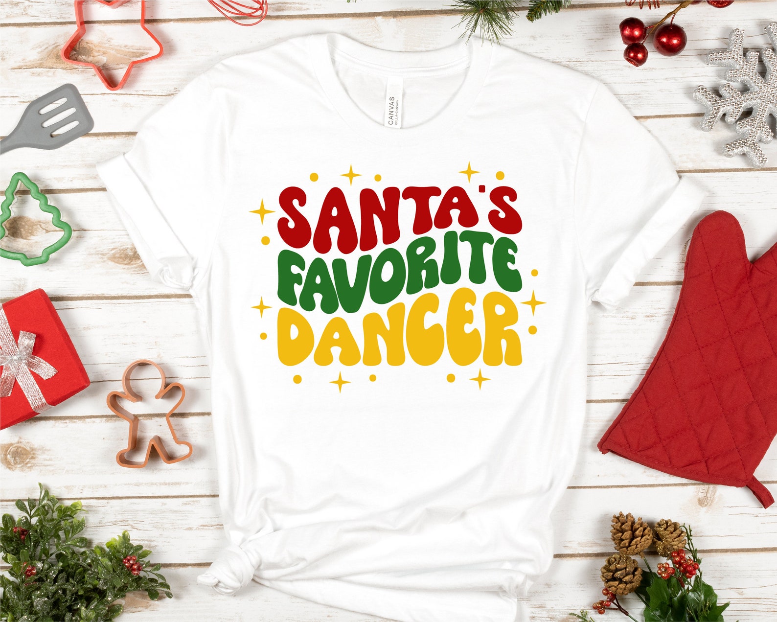 Santa's Favorite Dancer Svg, Dancer Svg, Dancer Christmas Svg, Dancer ...