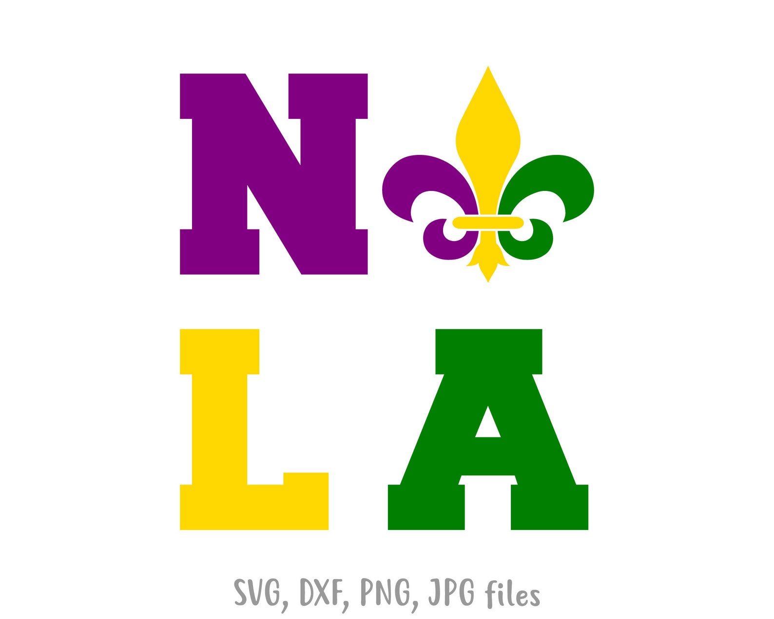 NOLA svg New Orleans Louisiana Party svg Happy Mardi Gras | Etsy