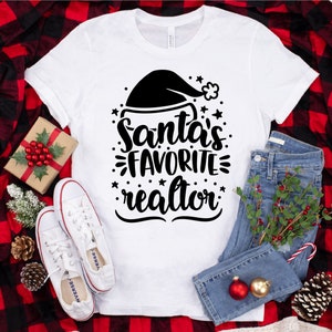 Santa's Favorite Realtor Svg, Realtor Christmas Svg, Realtor Holiday ...