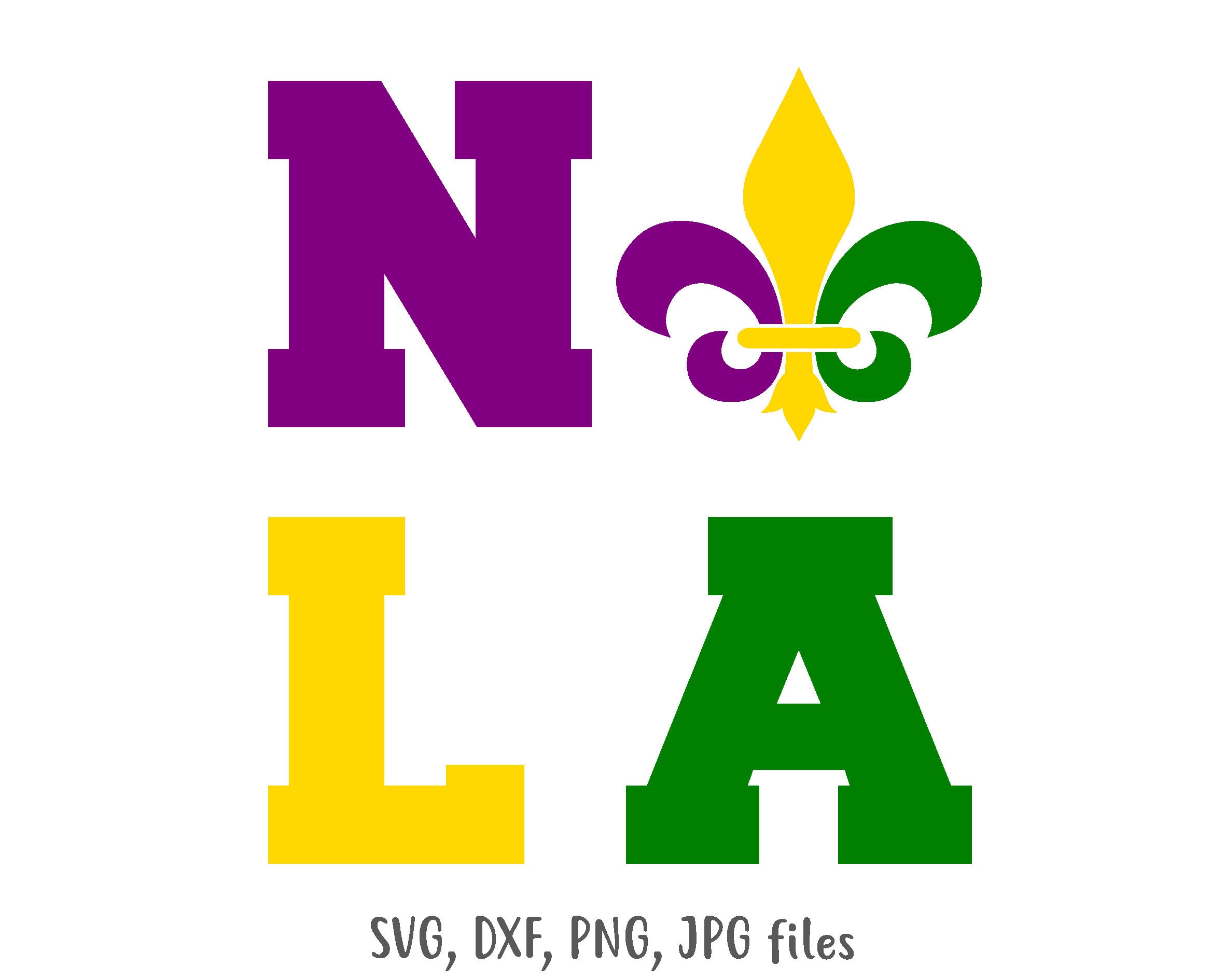 NOLA Svg New Orleans Svg Mardi Gras Svg Fleur De Lis Svg - Etsy Australia