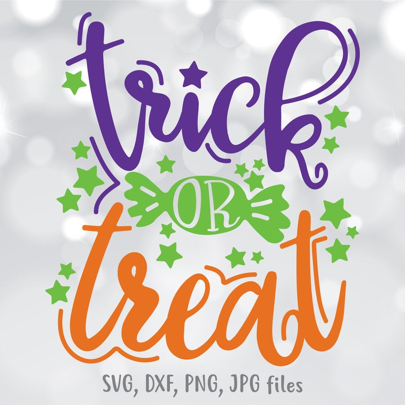 Trick or Treat Svg - Etsy