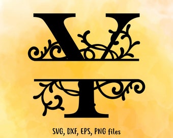 Monogram letter y | Etsy