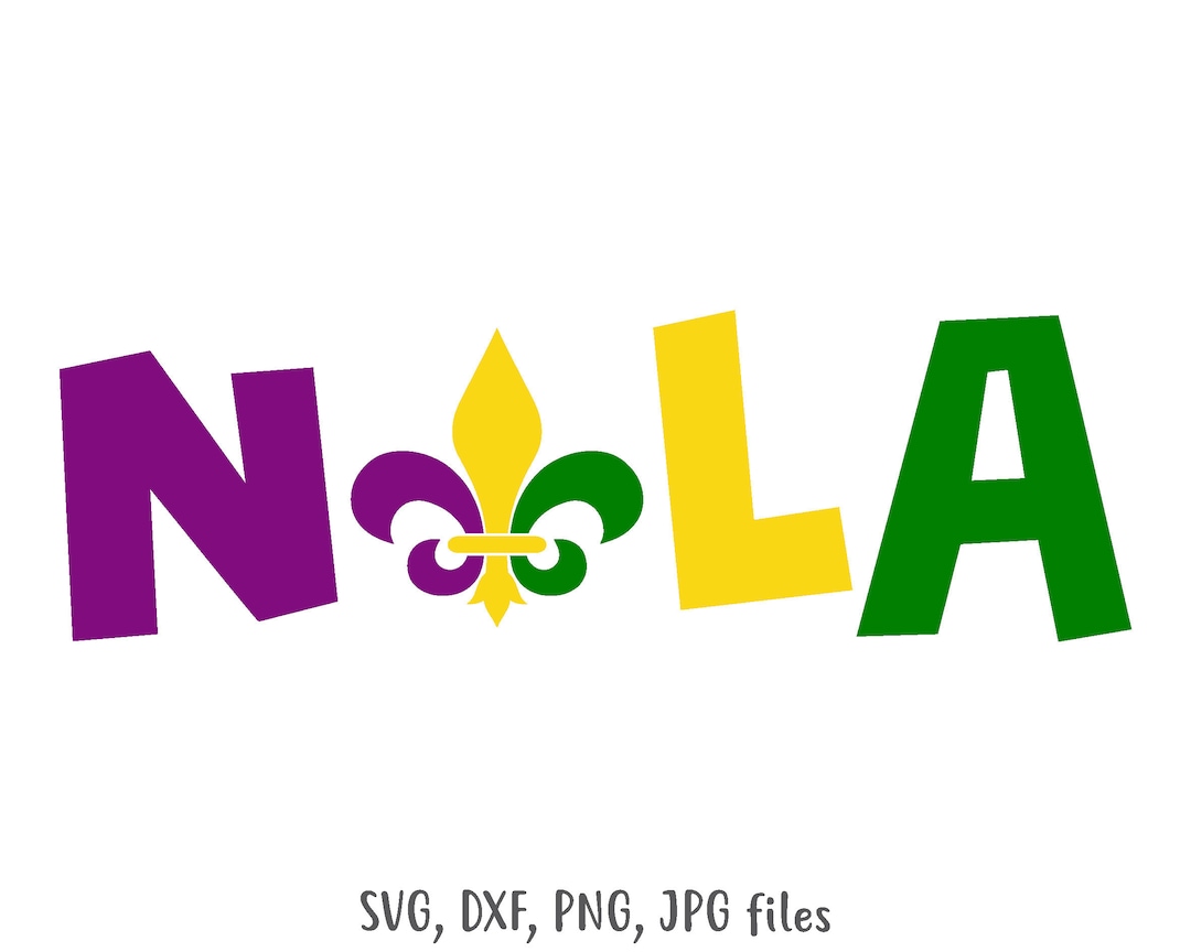 NOLA Svg, Nola Squad Svg, Mardi Gras Svg, New Orleans Svg, Nola Trip ...