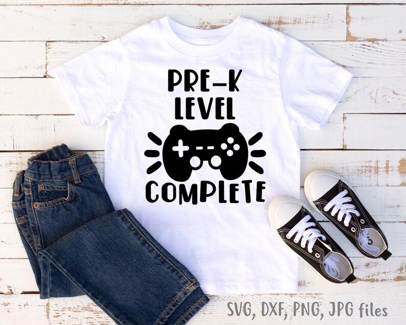 Pre-k Level Complete SVG Video Game Last Day of Prek Pre K - Etsy