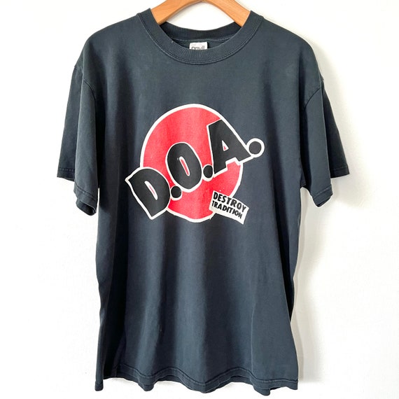 Vintage 90s DOA Destroy Tradition Shirt Circle Jerks … - Gem