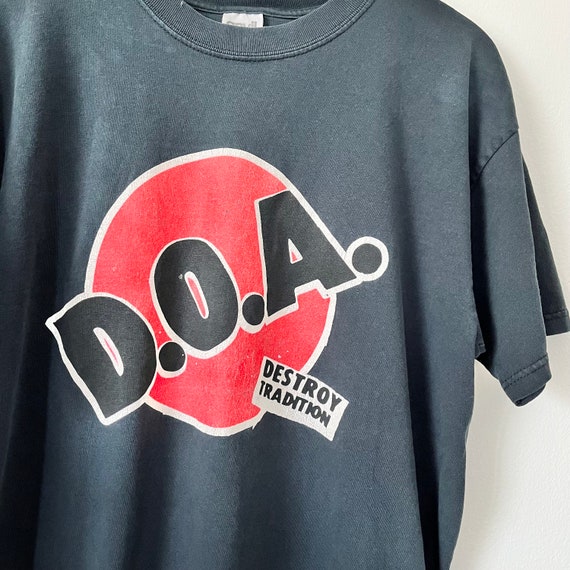 Vintage 90s DOA Destroy Tradition Shirt Circle Jerks | Etsy