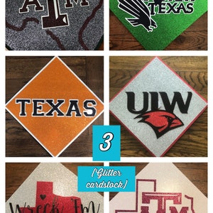 Custom Graduation Cap, Texas Tech, University of Texas, A&M, Aggie ...