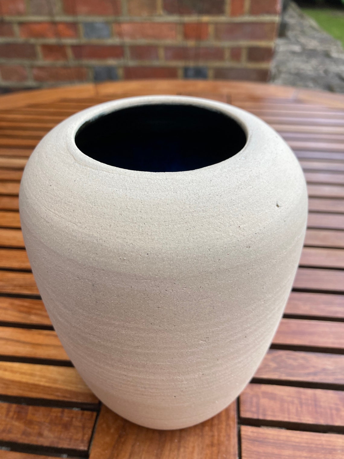 A Contemporary Wheel Thrown, White Ceramic Vase - Etsy