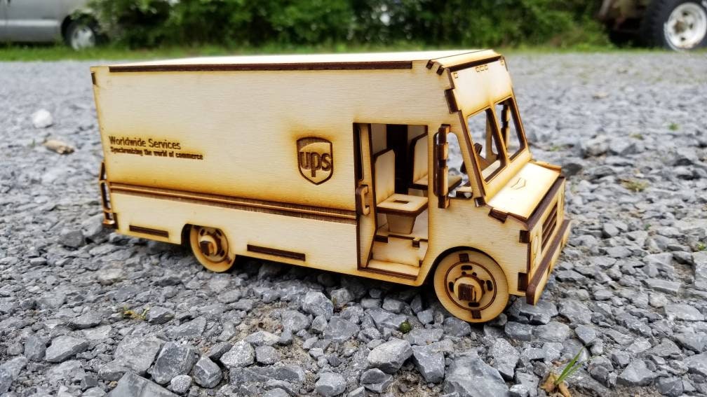 Ups Truck Model Etsy