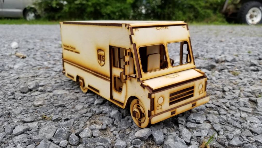 Ups Truck Model Etsy