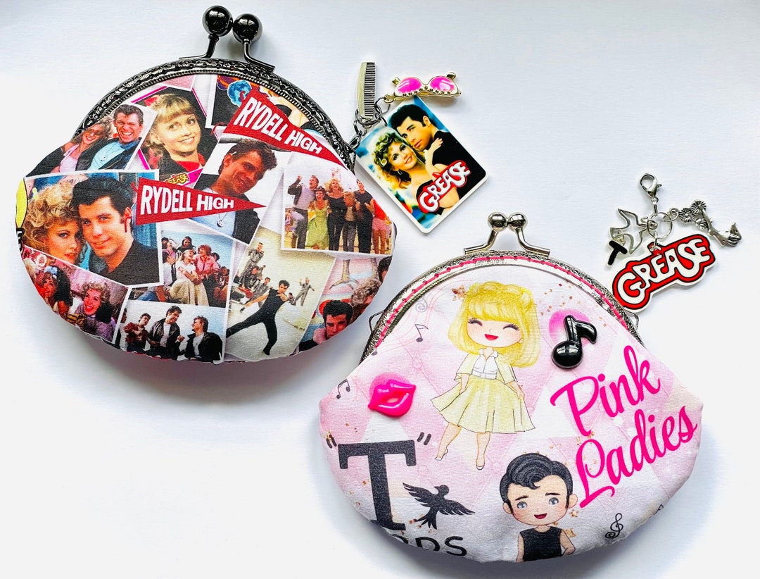 Grease T-birds Pink Ladies Rydell High School Handsewn Coin Change ...