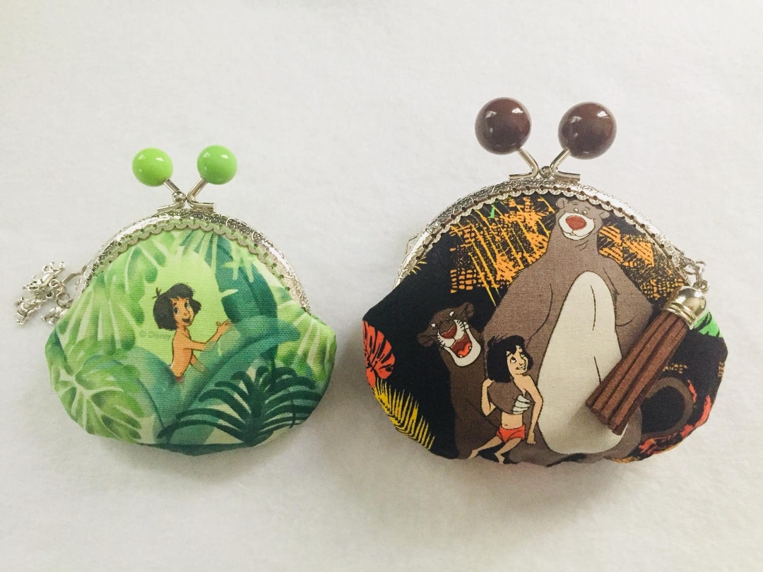Inspired by the Jungle Book, Mowgli Jungle Boy Handsewn Coin Purse With ...