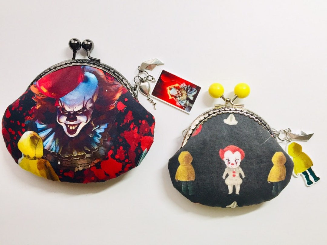 Horror Movie It Monster Clown Pennywise, Georgie Hand-sewn Coin Purse ...