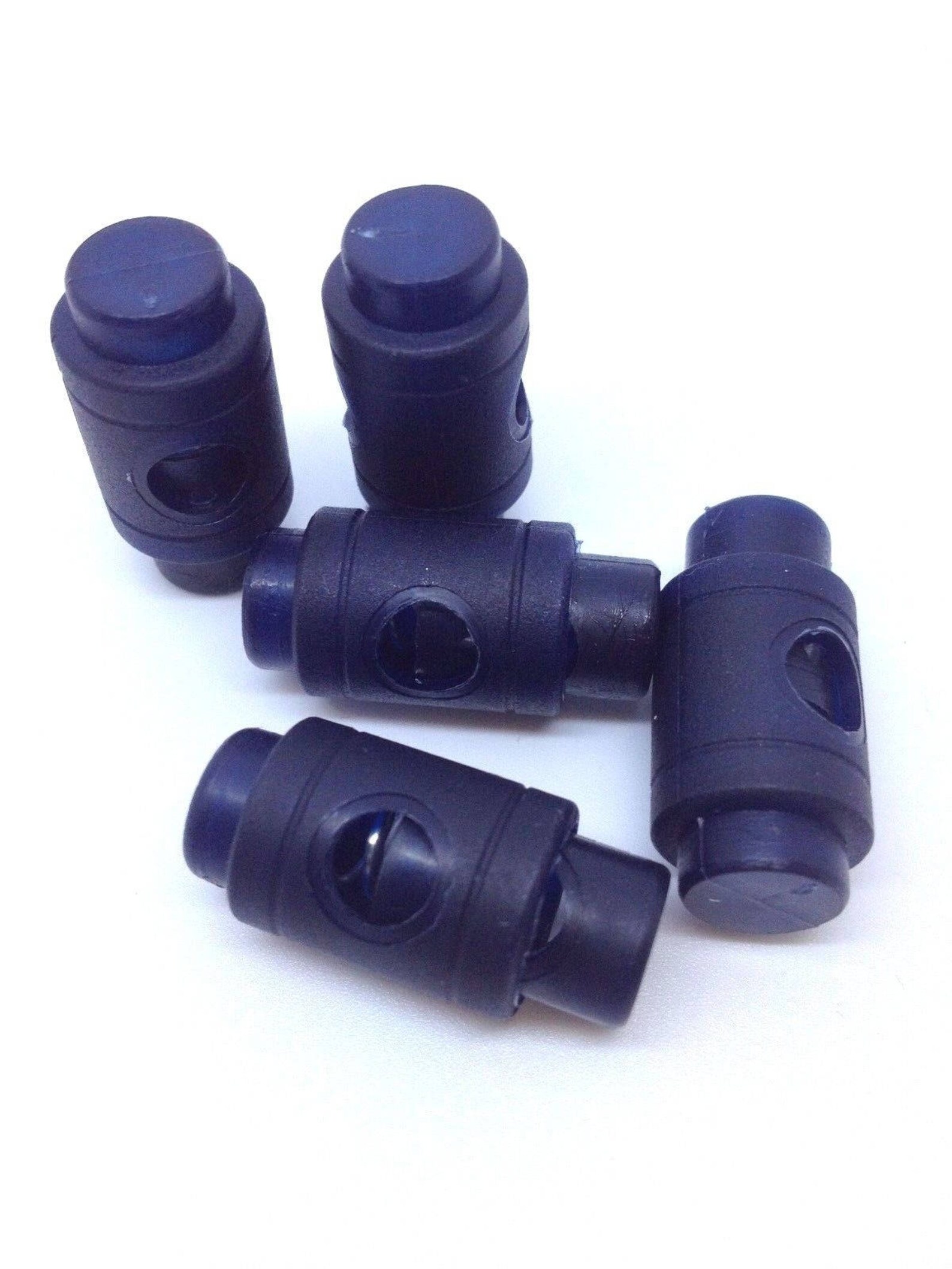 Toggle Cylinder Cord Lock End Spring Stopper - 18 Colours in Packs of 2 ...
