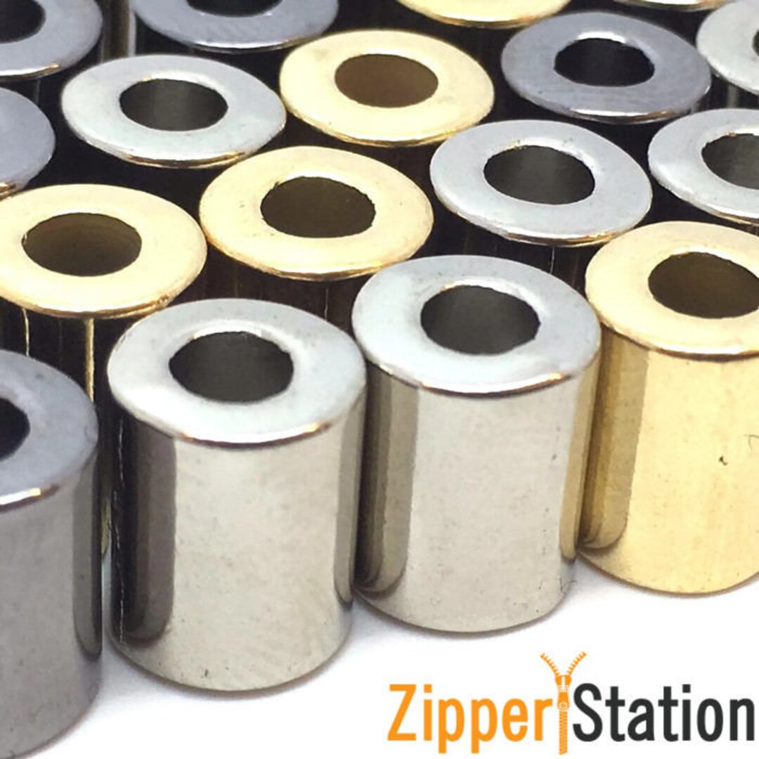 Metal Cord End Toggles Clothing Draw String Pull Cord Hoodie Ends Tube ...