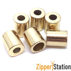 Metal Cord End Toggles Clothing Draw String Pull Cord Hoodie Ends Tube ...