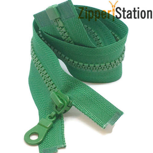 Chunky Open Ended Zip Plastic Teeth Choice of 25 Colours & - Etsy UK