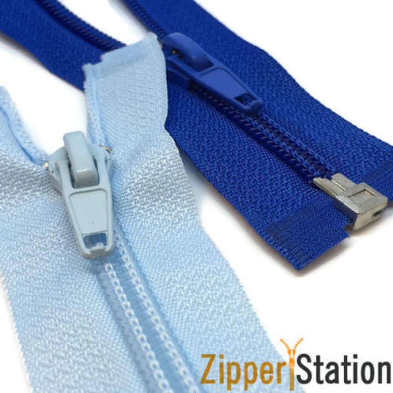Nylon Open Ended Zips No 5 Autolock Zipper 22 Zip Colours - Etsy