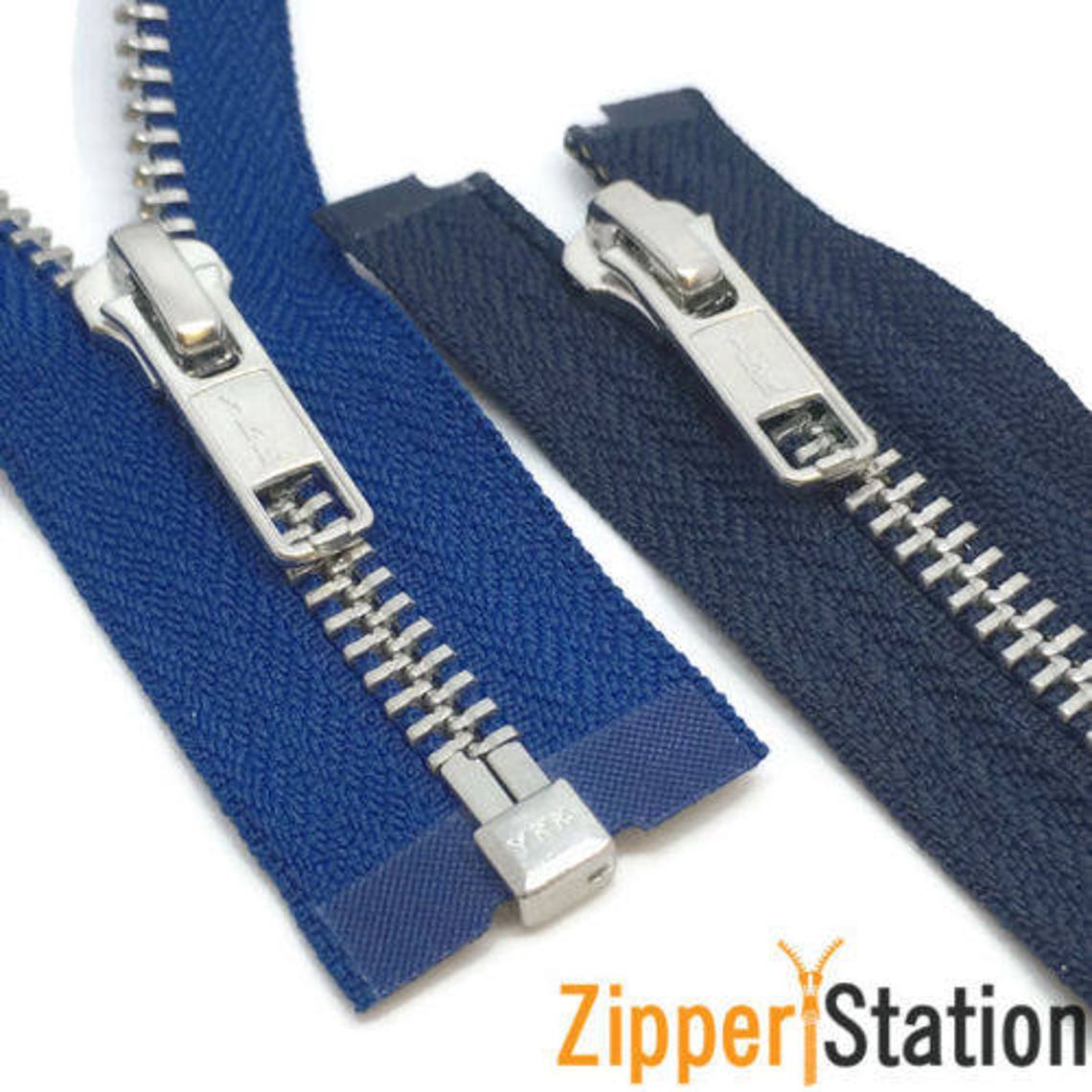 Ykk Metal Teeth Open Ended Zips Zippers Choice Of Zip Length | Etsy