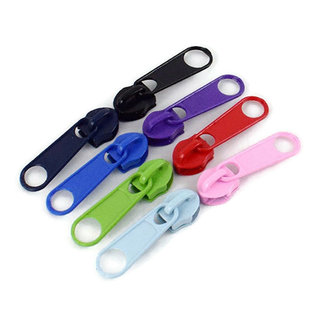 No5 Zip Slides for Nylon Coil Zipper. Pulls, Fastenings for #5 Nylon ...