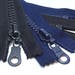 Chunky Plastic Closed-end Zipper – #5 Durable Zip for Pockets, Bags ...