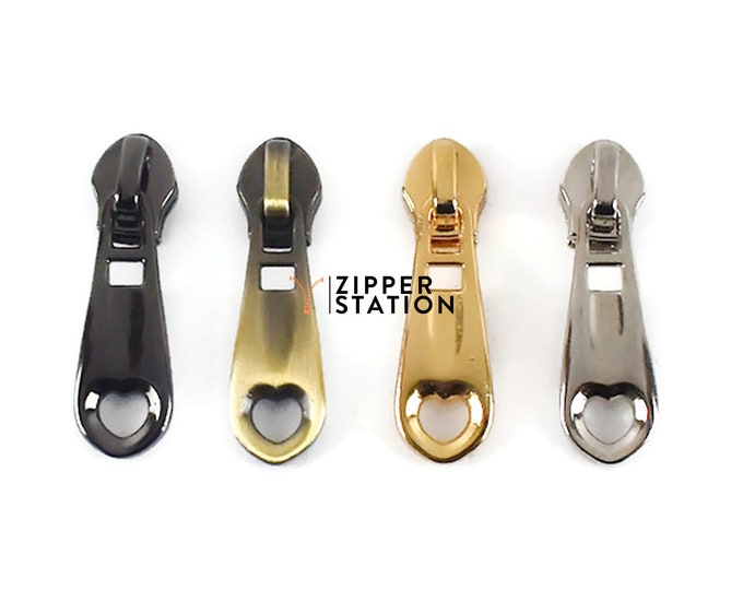 Closed End Metal Chrome Silver Teeth Zips No 3 Weight Zipper CR3CE ...