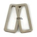 Silver Metal Rectangle D Rings - Solid Cast Loops for Webbing - 20 25 ...