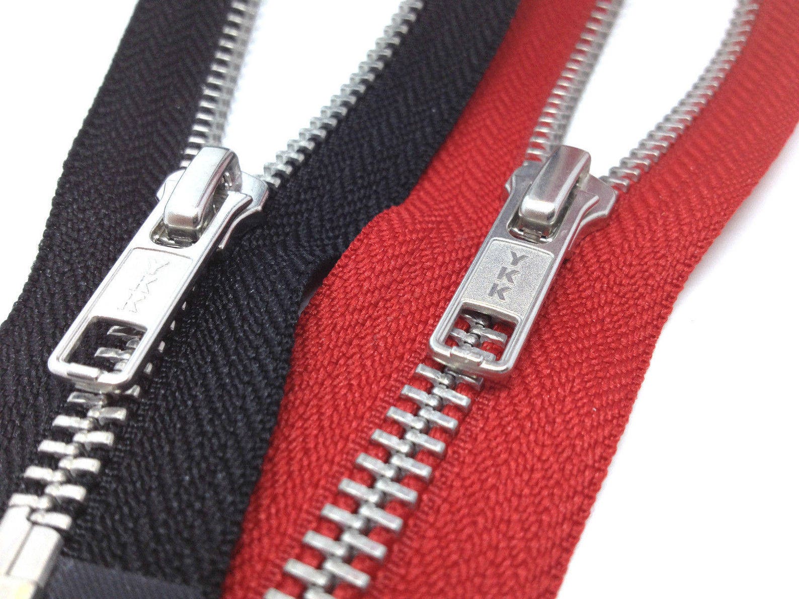 Ykk Metal Teeth Open Ended Zips Zippers Choice Of Zip Length | Etsy