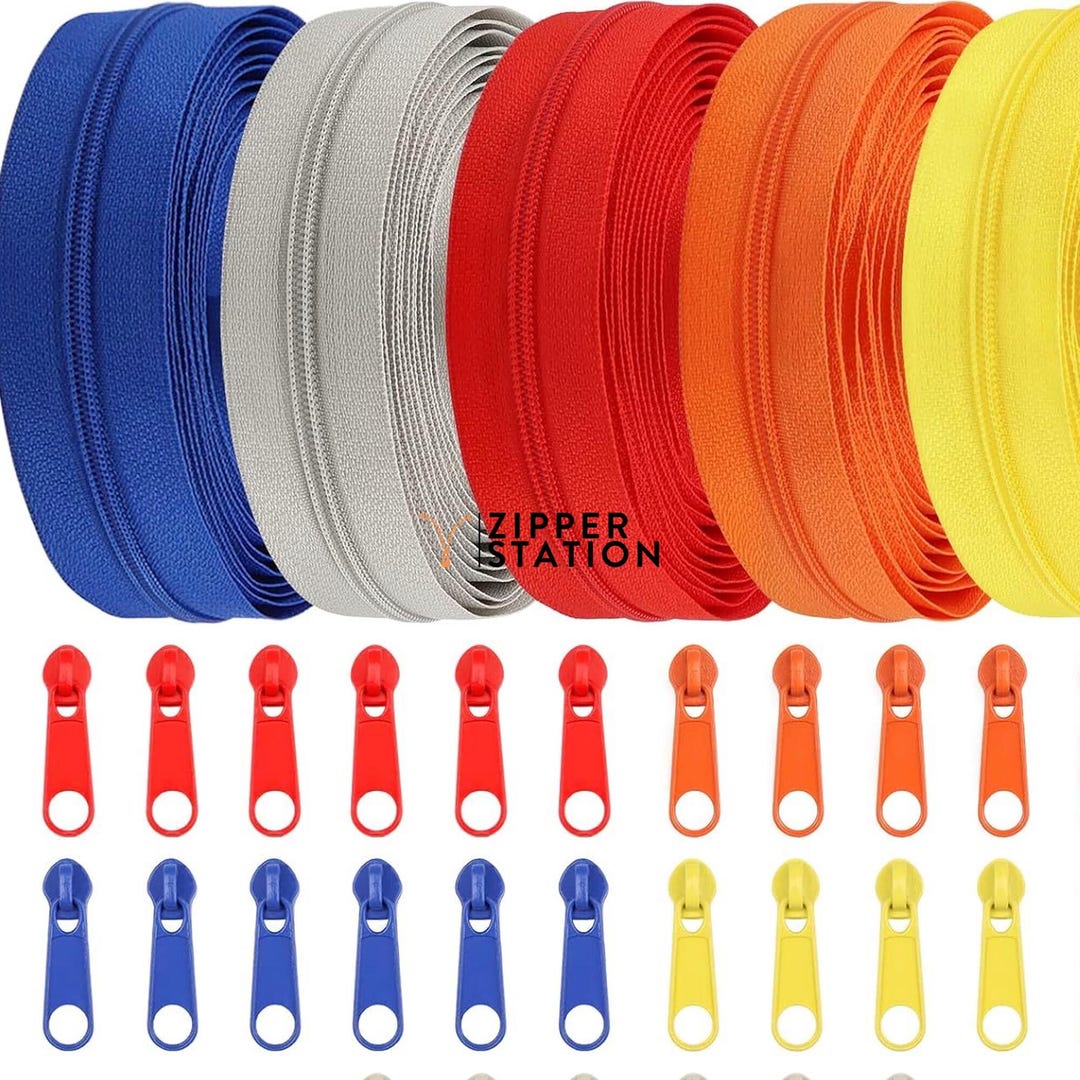 Continuous Zip Chain No3 Weight - N3 Zipping for Upholstery, Cushions ...