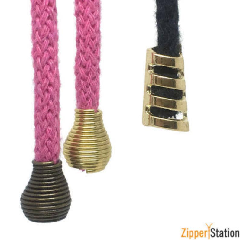 Metal Cord End Toggles Clothing Draw String Pull Cord - Etsy