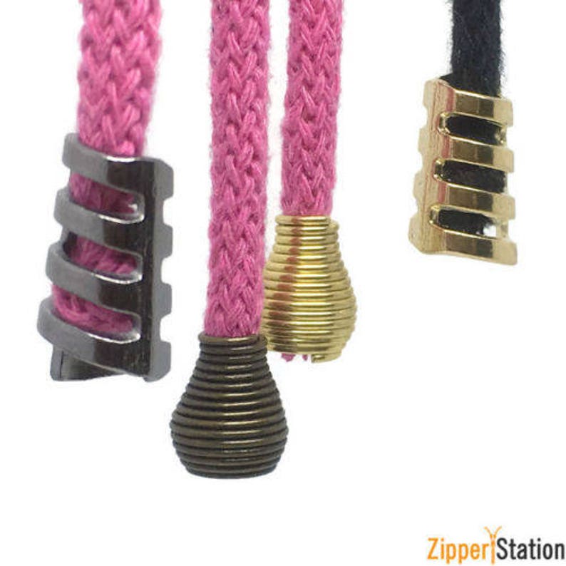 Metal Cord End Toggles Clothing Draw String Pull Cord - Etsy UK