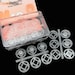 Snap Fasteners, Poppers, Press Studs. Clear Plastic, 10mm and 13mm - Etsy