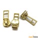 Gold No8 and No5 Zip Slides, Pulls, Fastenings for Metal Zipper - Etsy UK