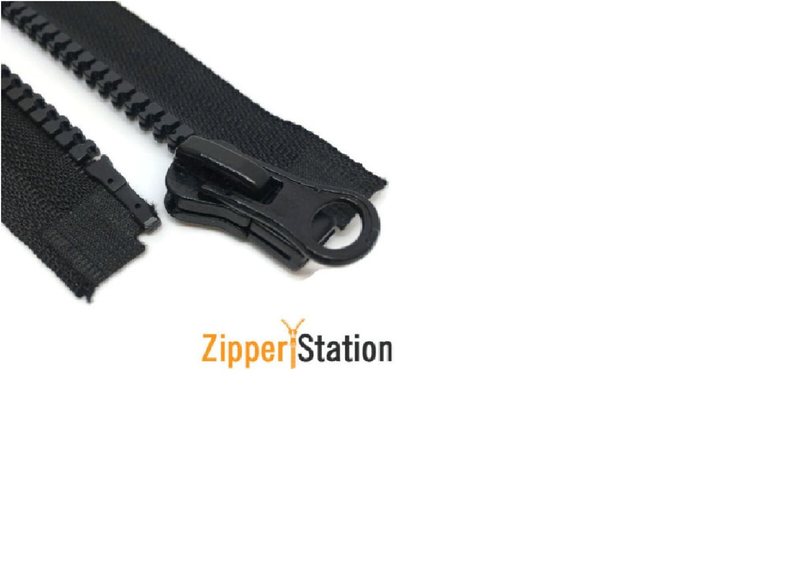 No 8 Chunky Open Ended Zip Plastic Teeth Heavy Duty 8 - Etsy